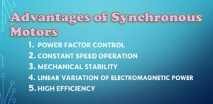 Advantages And Disadvantages Of Synchronous Motors - Electricalsblog